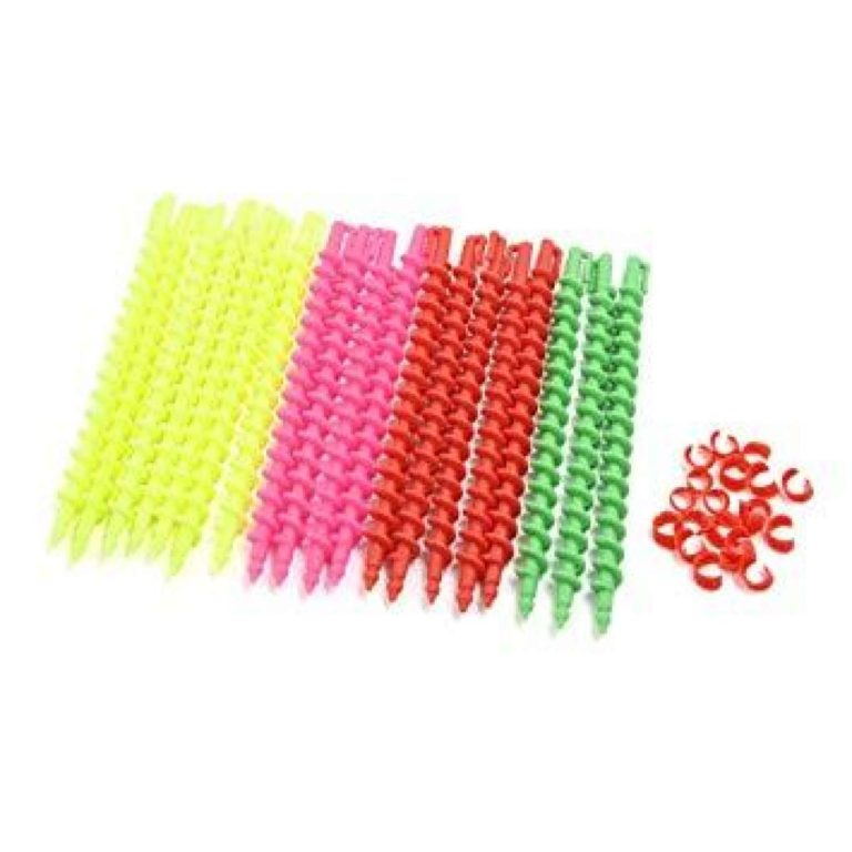 6Pcs Multicolor Hair Coil Stick Spiral Curler - Online Shopping in ...
