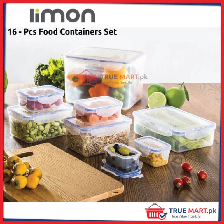 Limon Freezer Container Box Set -16 Pcs at best price in Pakistan ...